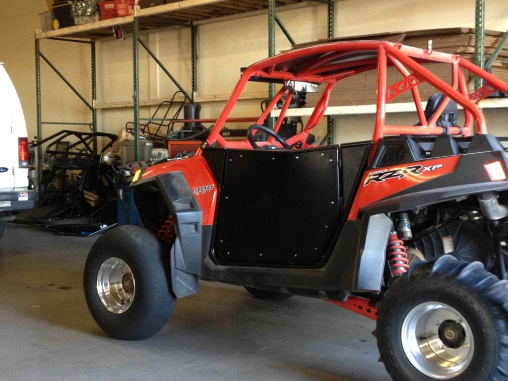 UTV GIANT - HALF DOORS POLARIS RZR 570/800/900 - BLACK - Closeout Sale ...
